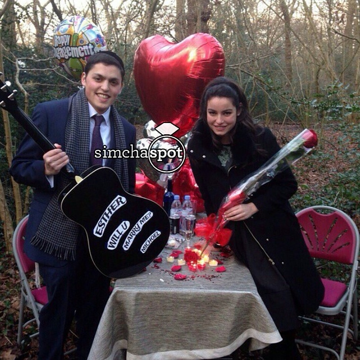 Engagement of Esther Kornbluth and Michoel Richman (2 Pics) - Simcha Spot