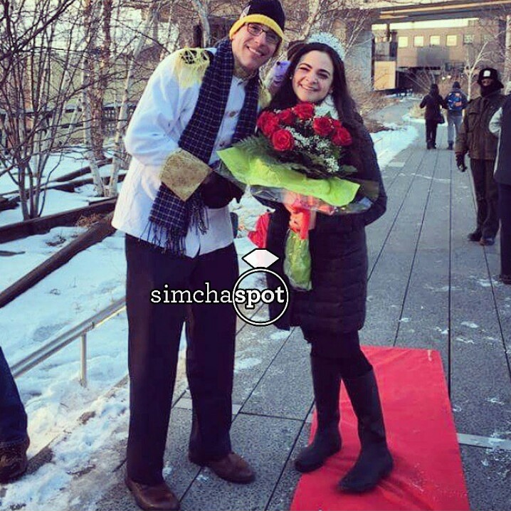 Engagement of Ariella Seiger and Eli Weinstein - Simcha Spot