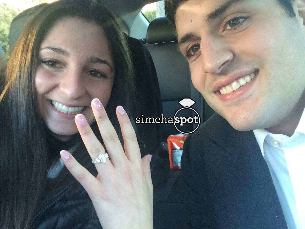 Engagement of Nancy Beyda and Eli Harary - Simcha Spot