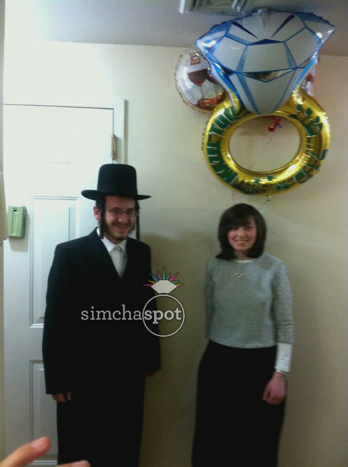 Engagement of Dov Weiner to Kallah Brill (Williamsburg) - Simcha Spot
