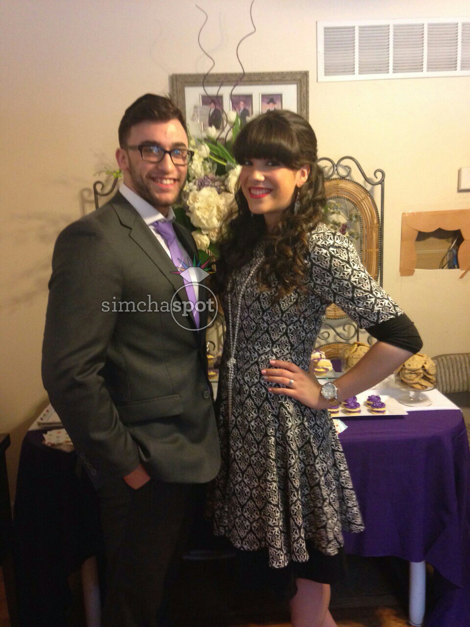 Engagement of Eli Weissman and Chanalee Mutterperl - Simcha Spot