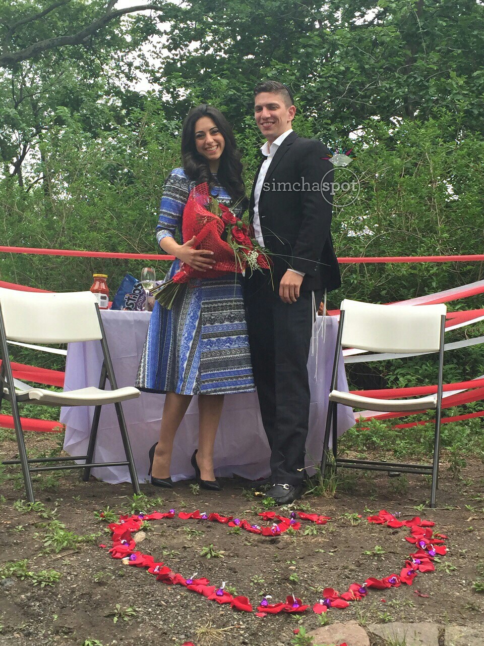 Engagement of Chanie Rosen and Chosson Shimmy - Simcha Spot