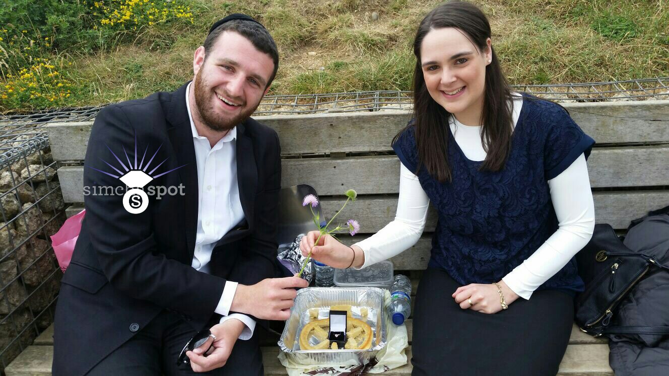 Engagement of Alexander Hyman and Georgia Shneiderman - Simcha Spot