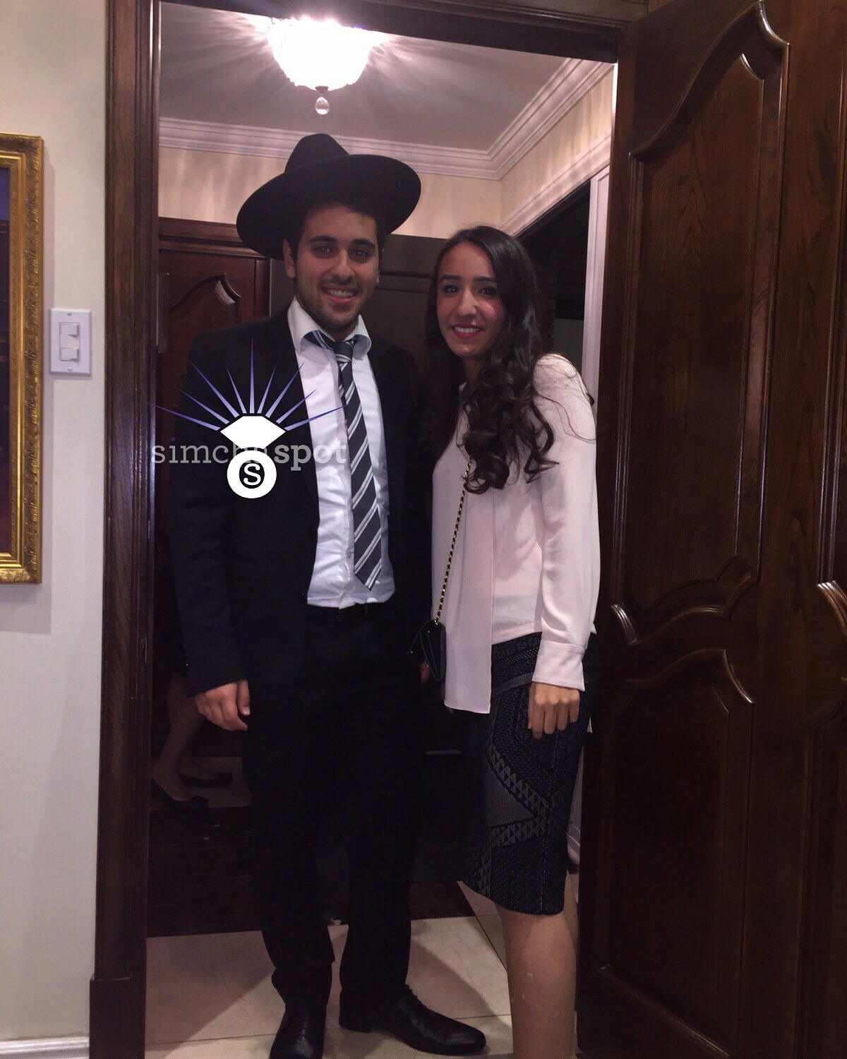 Engagement of Yehuda Walid (France) and Mikhaella Bitton (Montreal ...