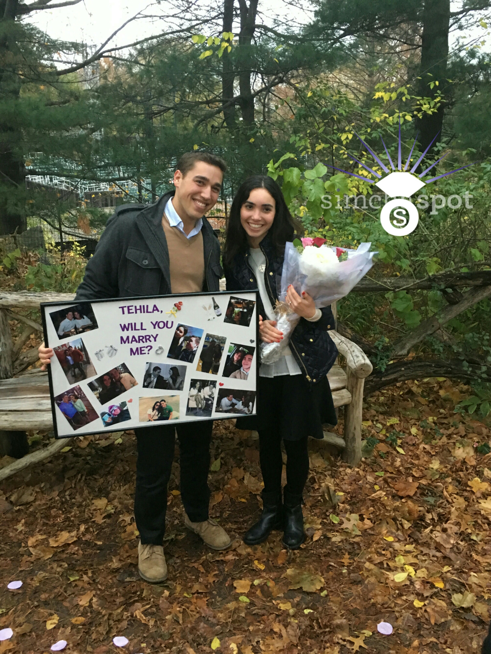 Engagement of Tehila Feinberg and Aryeh Isaacs - Simcha Spot