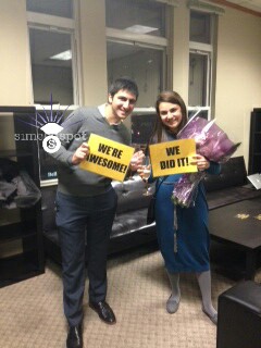 Engagement of Ahuva Goldsmith and Moshe Rubel - Simcha Spot