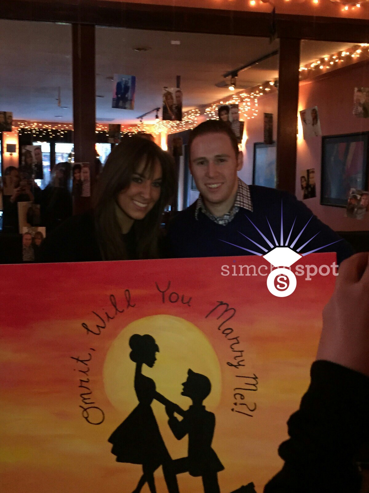 Engagement of Simcha Weissman and Omrit Secemski (4 Pics) - Simcha Spot