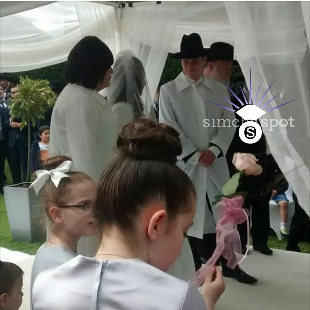 Wedding of Anshel Babad (London) and Ryfka Schleider (Gateshead ...