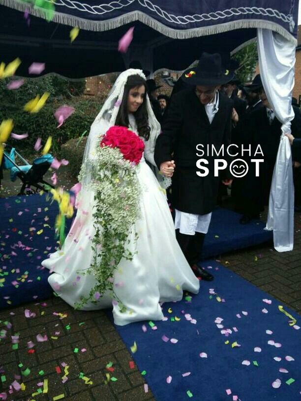 Wedding of Shloime Kahan (London) and Brocha Moszkowski (Gateshead ...